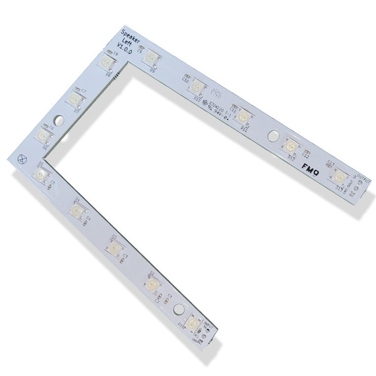 RGB LED PCBA SK6812 – SPEAKER LEFT AURIA -599135 – FBM systems